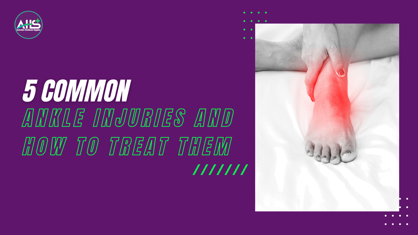 5 Most Common Ankle Injuries - Tynor Australia