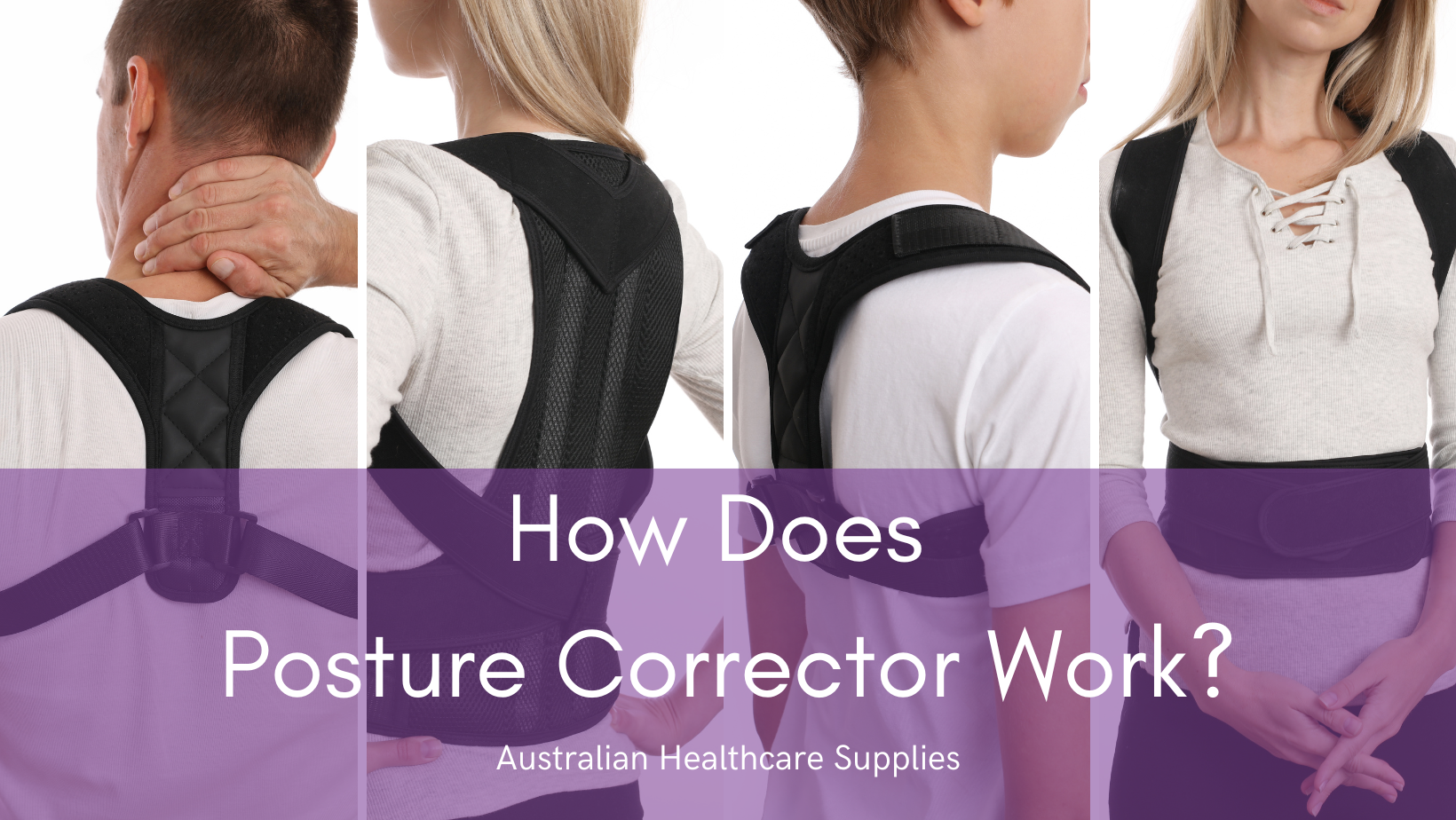 How Does Posture Corrector Work? – Tynor Australia