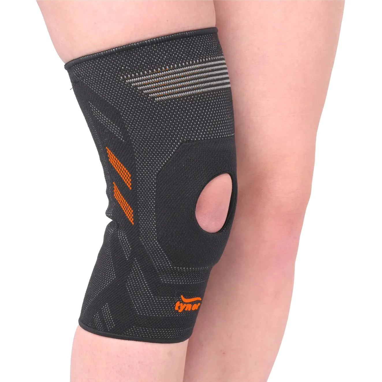 Knee Cap Air Pro Open Patella Neon Orange | Breathable Knee Support ...