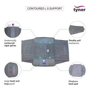 Contoured LS Support Belt – Tynor Australia