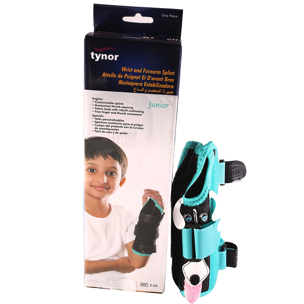 Child Wrist & Forearm Splint | Tynor Australia – Pediatric Model